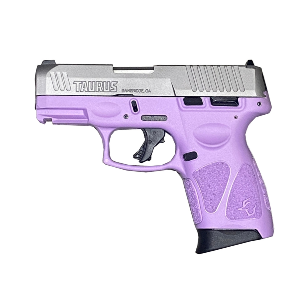 Taurus G3C 9mm, Stainless / Light Purple – Lynx Firearms